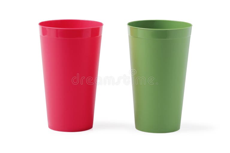 Plastic glasses stock photo. Image of colour, glasses - 272575704