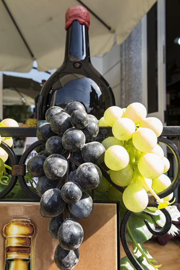 Plastic grape composition stock image. Image of juicy - 60221303