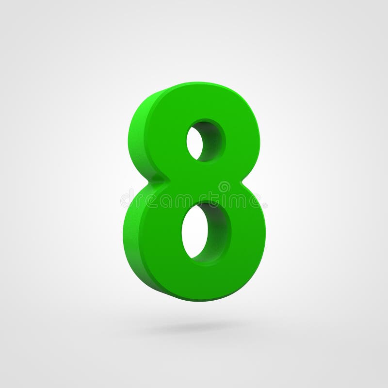 Green Number 8 Stock Illustrations – 1,911 Green Number 8 Stock ...