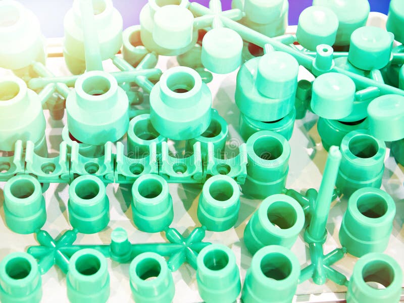 Plastic Parts for Pipe Connection Stock Photo - Image of thread, tool ...