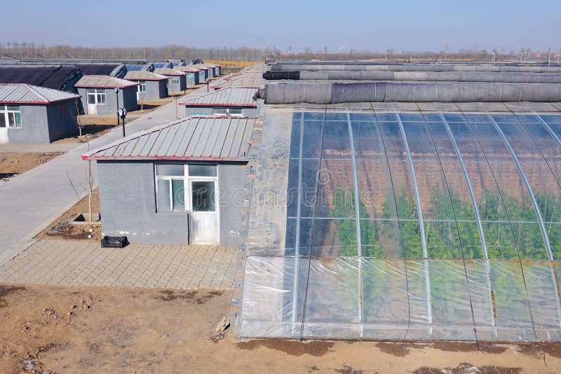 Plastic greenhouse stock photo. Image of plastic, vinyl - 108422404