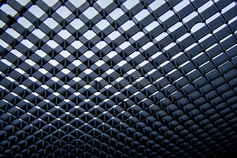 A Plastic Grill on a Lighted Roof Creating a Unique and Eye Catching ...