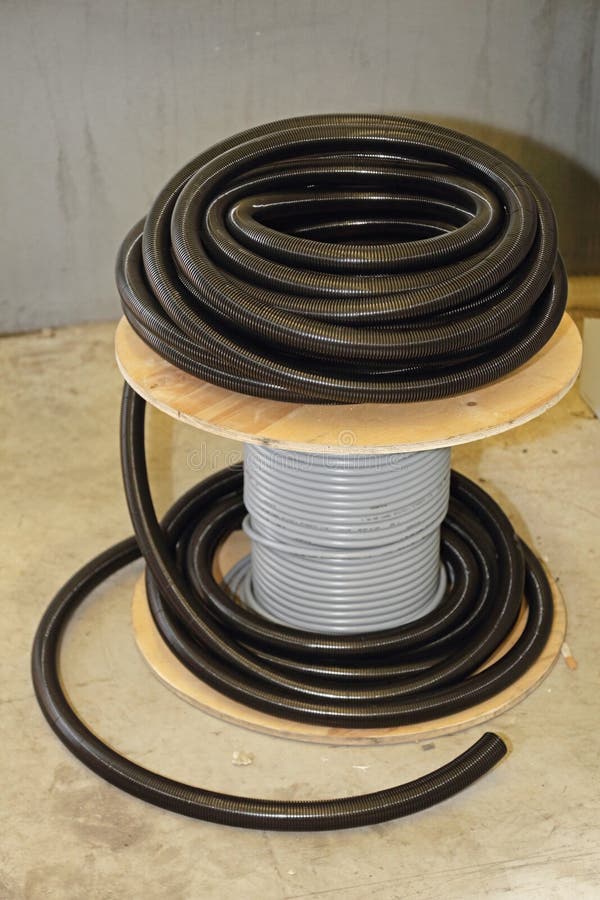 Coil of Cable stock image. Image of coil, hose, cable - 116415495