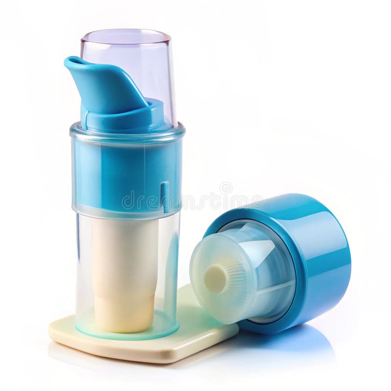 Plastic Inhaler Holder with Ergonomic Grip Stock Illustration ...