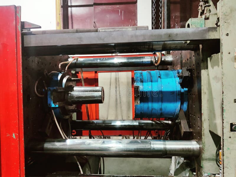 Plastic Injection Moulding Machine in Dhaka Bangladesh Stock Photo ...