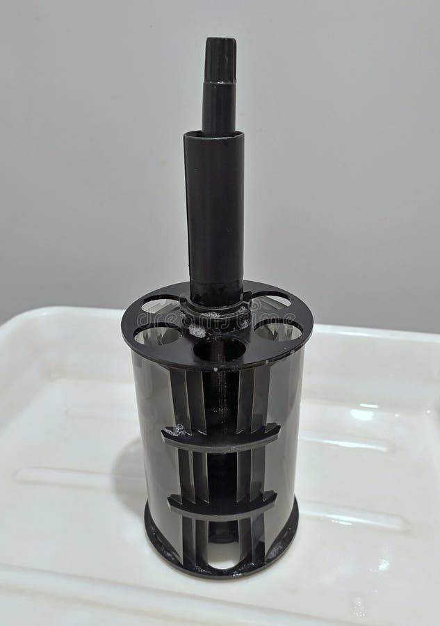 Plastic Insert or Developing Reel with Six Large Format Negatives Stock ...