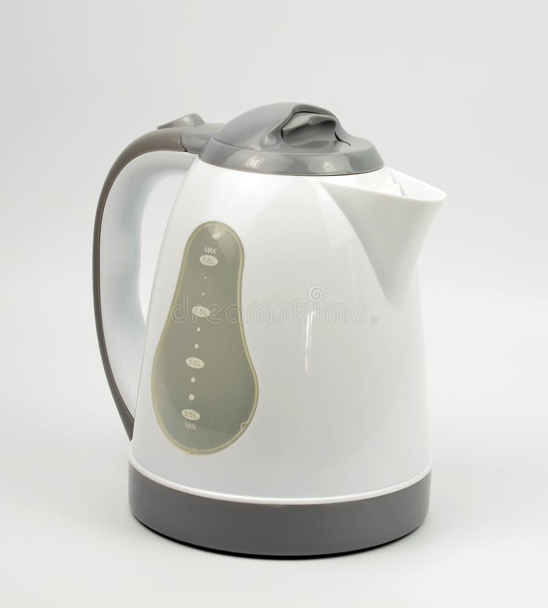 Faulty Automatic Electric Kettle Caught Fire Stock Image - Image of ...