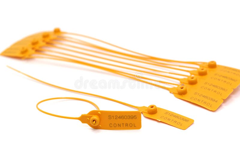 Plastic Label For Marking And Tamper Protection. Universal Plastic ...