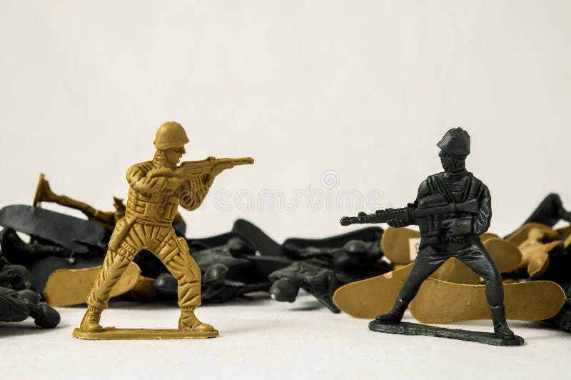 Izraeli soldiers stock photo. Image of middle, action - 7820320