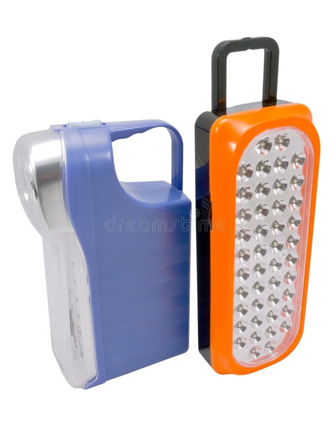 Plastic led flashlights stock image. Image of cellular - 30978419