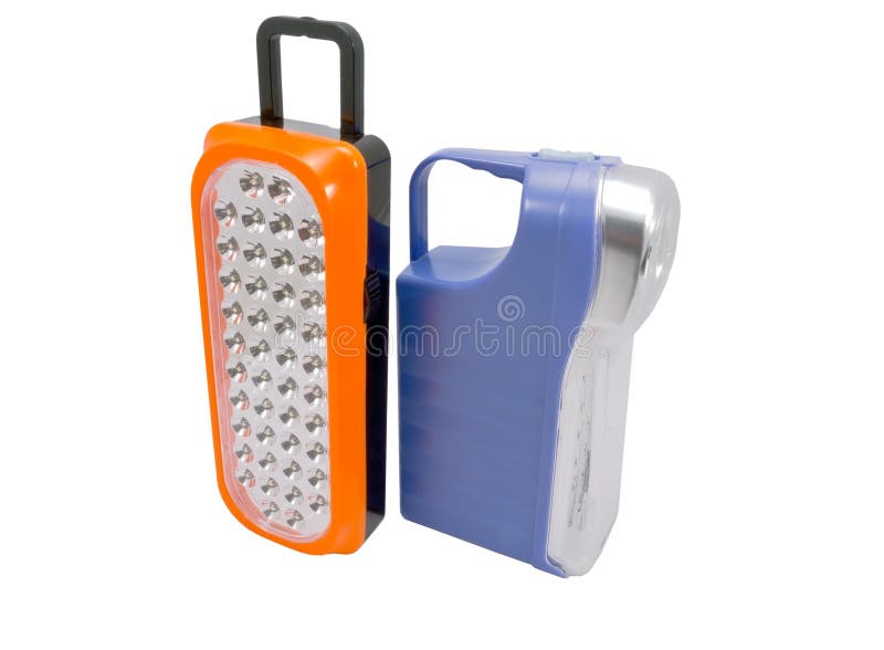 Plastic led flashlights stock photo. Image of electricity - 31748458