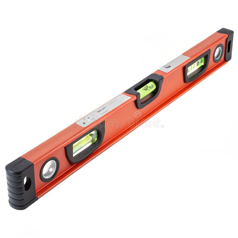 Plastic Level Tool on Transparent Background Stock Illustration ...