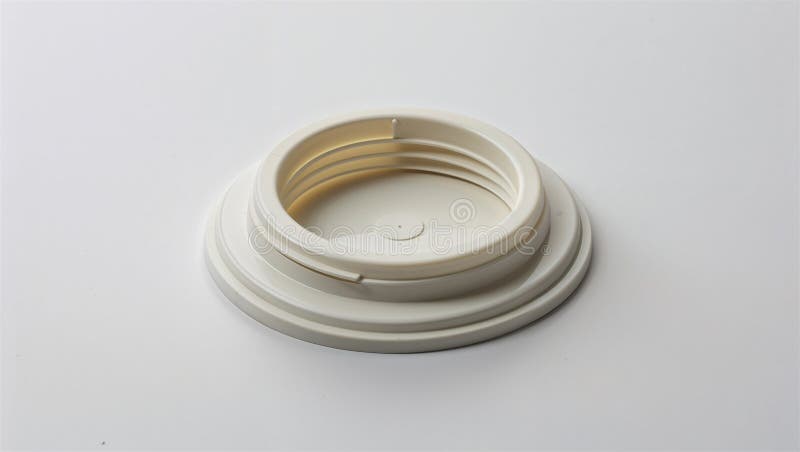 Plastic Lid Handle Insert only, Clean and Neutral, Centered on White ...