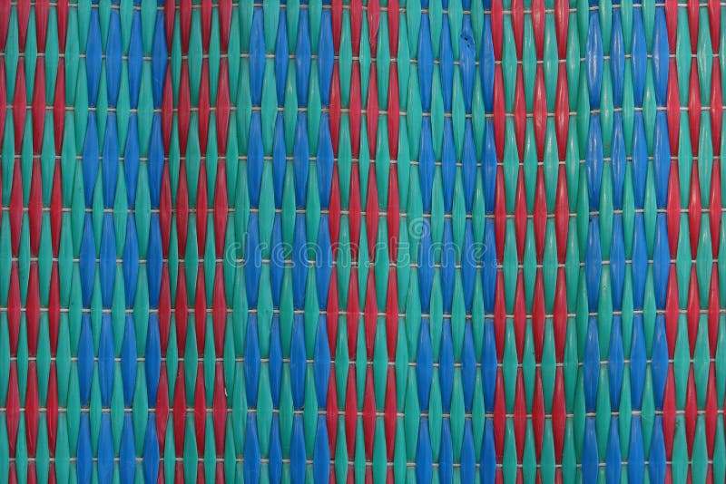 Plastic mat close stock image. Image of braid, line, closeup - 42868019