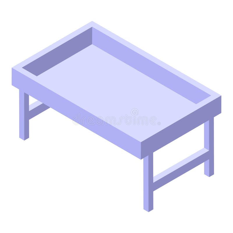 Plastic Meal Tray Icon Isometric Vector. Kitchen Dinnerware Stock ...