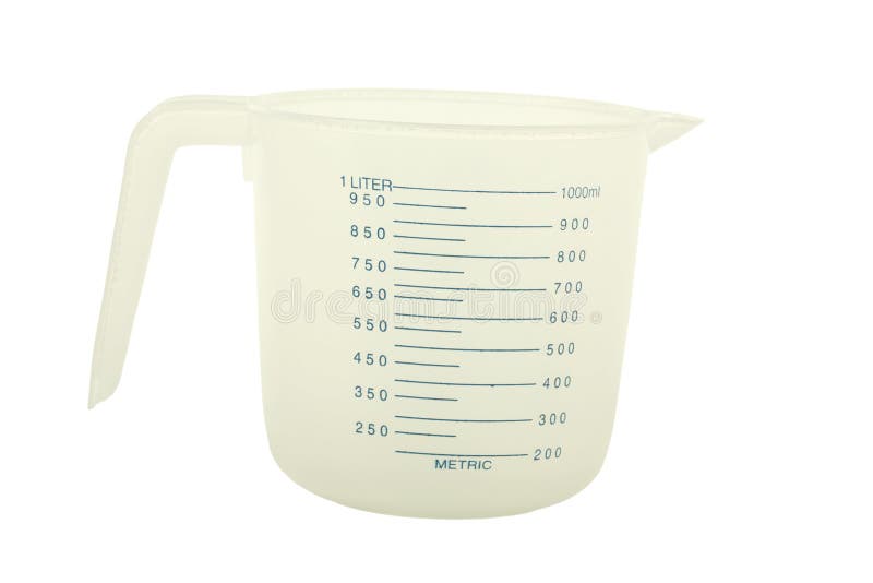 Measuring Cup stock image. Image of litre, cook, path - 4934097