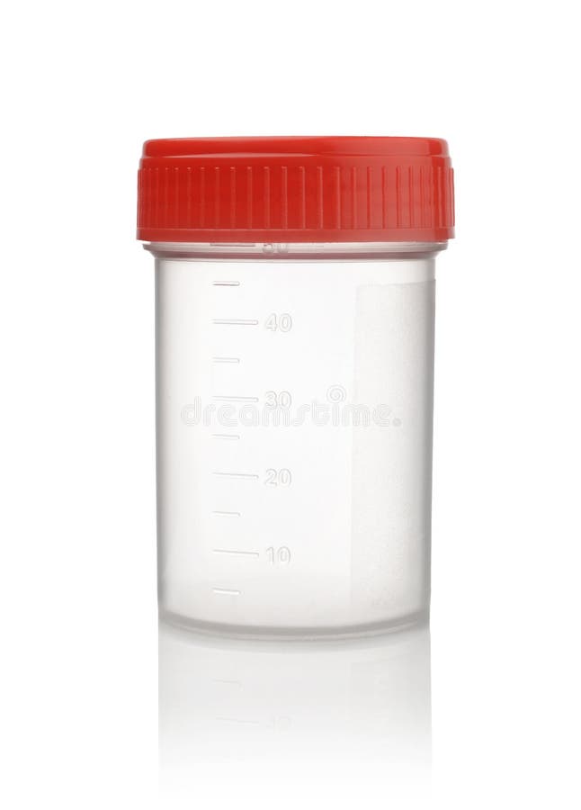 Medical Laboratory Container Isolated Stock Photo - Image of diagnosis ...