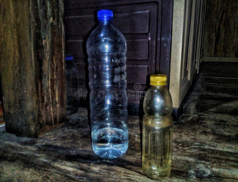 Plastic Mineral Water Drink Bottles Stock Photo - Image of bottles ...