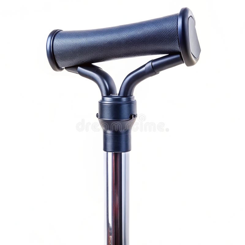 Plastic Mobility Aid Grip Attachment Stock Illustration - Illustration ...