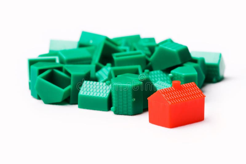 Plastic Model Houses Picture. Image: 5831896