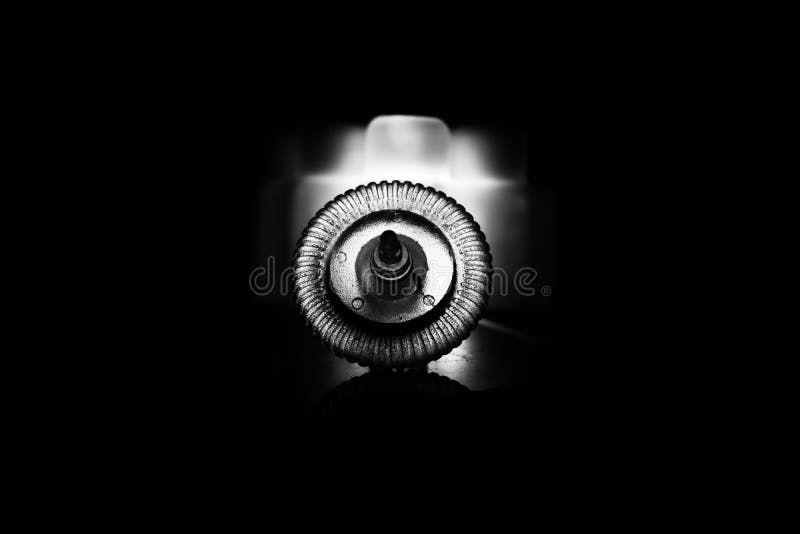 Plastic Mouse Scroller Wheel Black and White Photo Stock Image - Image ...