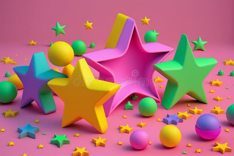 Funny Multi Colored Stars Stock Illustrations – 147 Funny Multi Colored ...
