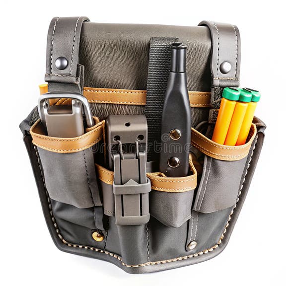 Plastic Multi-tool Holder with a Belt Attachment Stock Illustration ...