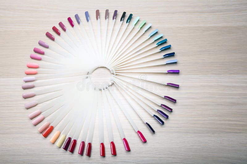 Plastic Nail Wooden Table Background Stock Image - Image of accessories ...