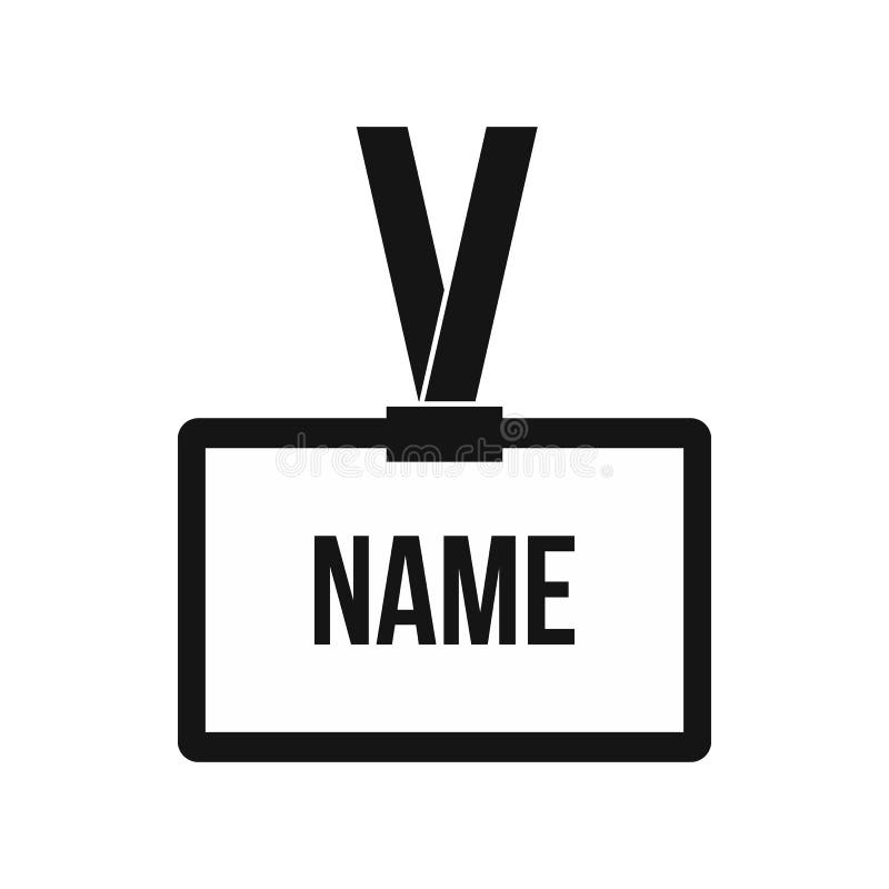 Name Tag Neck Strap Stock Illustrations – 435 Name Tag Neck Strap Stock ...
