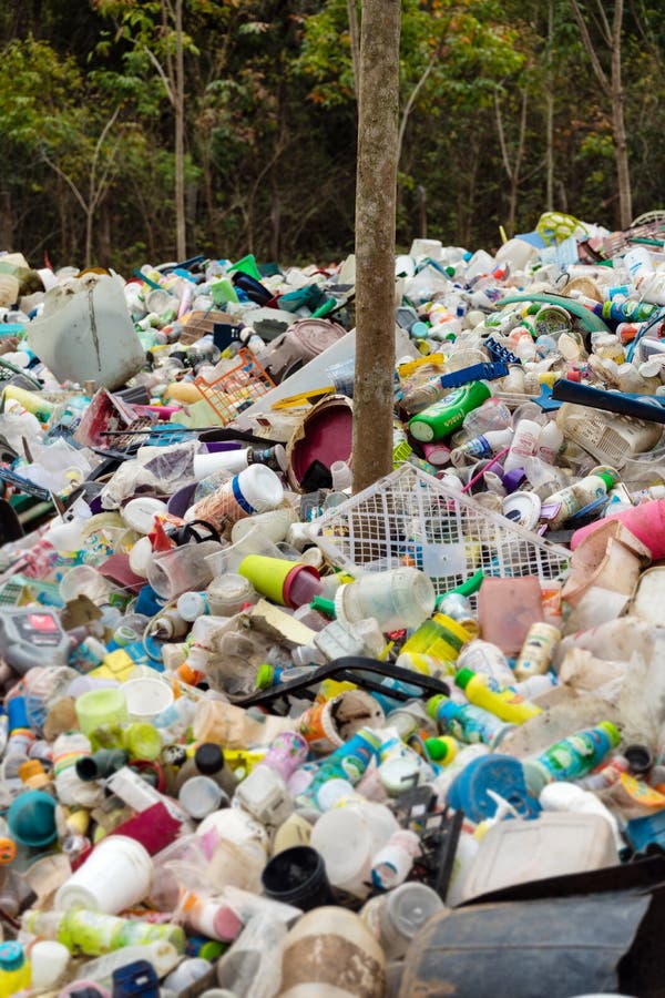 Plastic in the nature stock image. Image of environment - 70163791