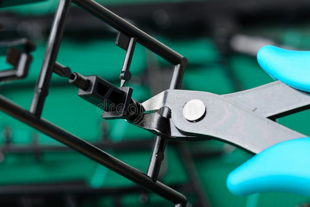 Plastic nippers stock photo. Image of parts, steel, plastic - 84523324