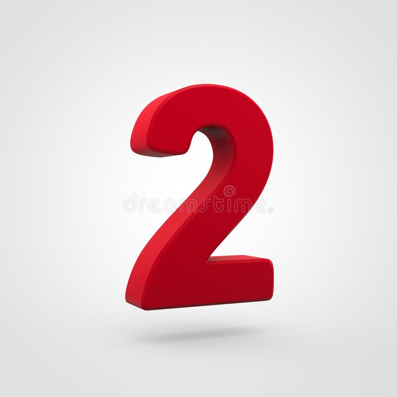Red Number 2 Stock Illustrations – 1,965 Red Number 2 Stock ...