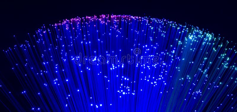 Plastic optische vezels stock foto. Image of helder, futuristisch ...