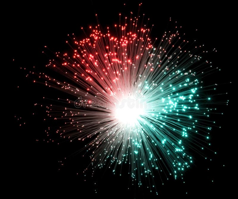 Plastic optische vezels stock afbeelding. Image of industrie - 29684703