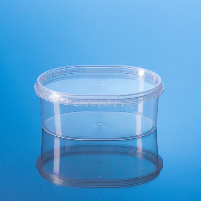 Plastic oval packaging stock photo. Image of oval, transparent - 136437982