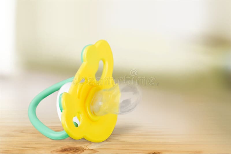Plastic Pacifier stock photo. Image of colored, baby - 62045566
