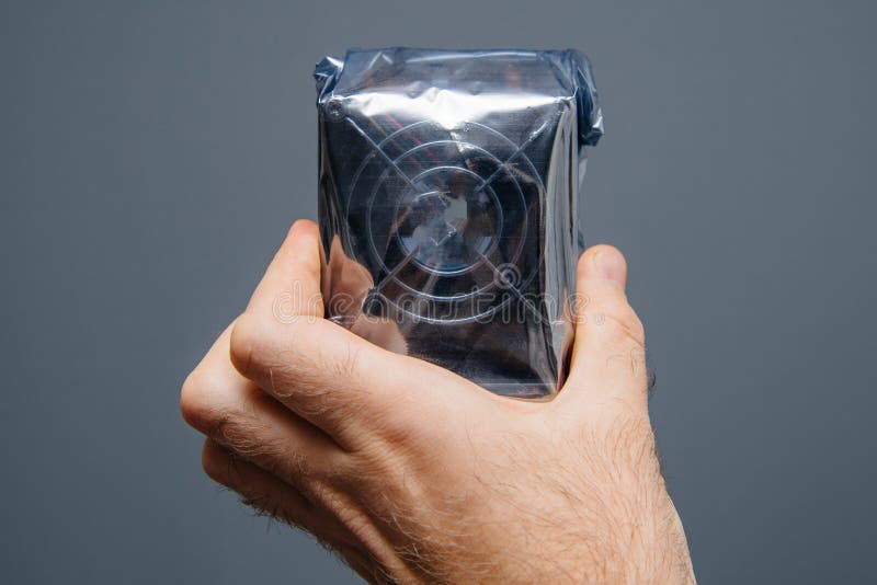 Plastic Package with Computer PC Heatsink Fan Stock Image - Image of ...