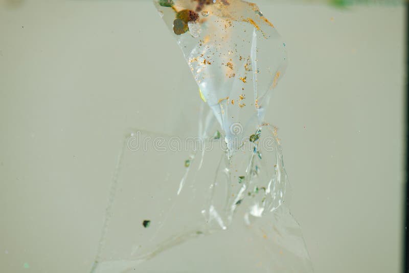 Plastic Package Placed in a Water and Presenting Problems of Global ...