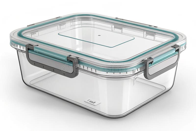 Plastic Packaging Container with Tamper-proof Locking Stock ...