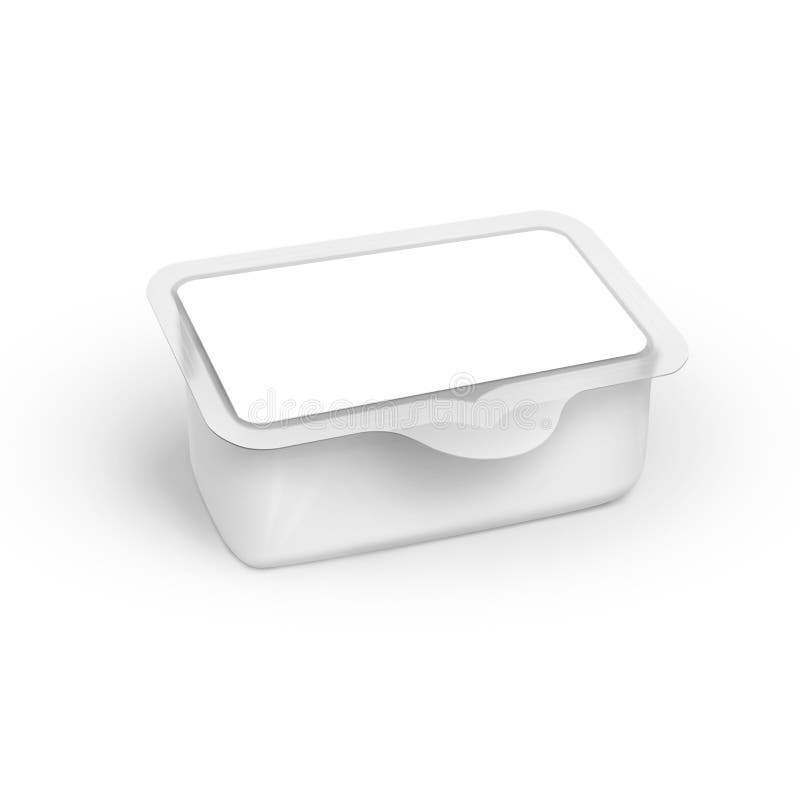 Plastic Packaging in the Form of Boxing Stock Illustration ...