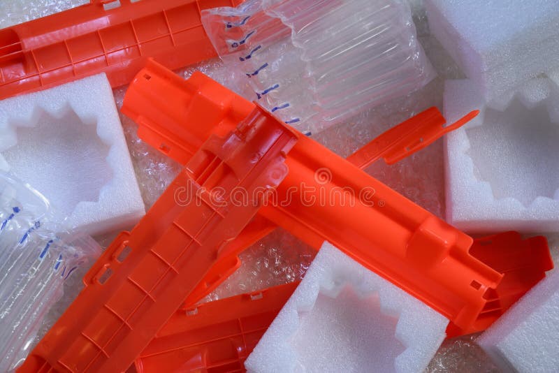 Plastic packaging waste stock image. Image of foam, packing - 191835803