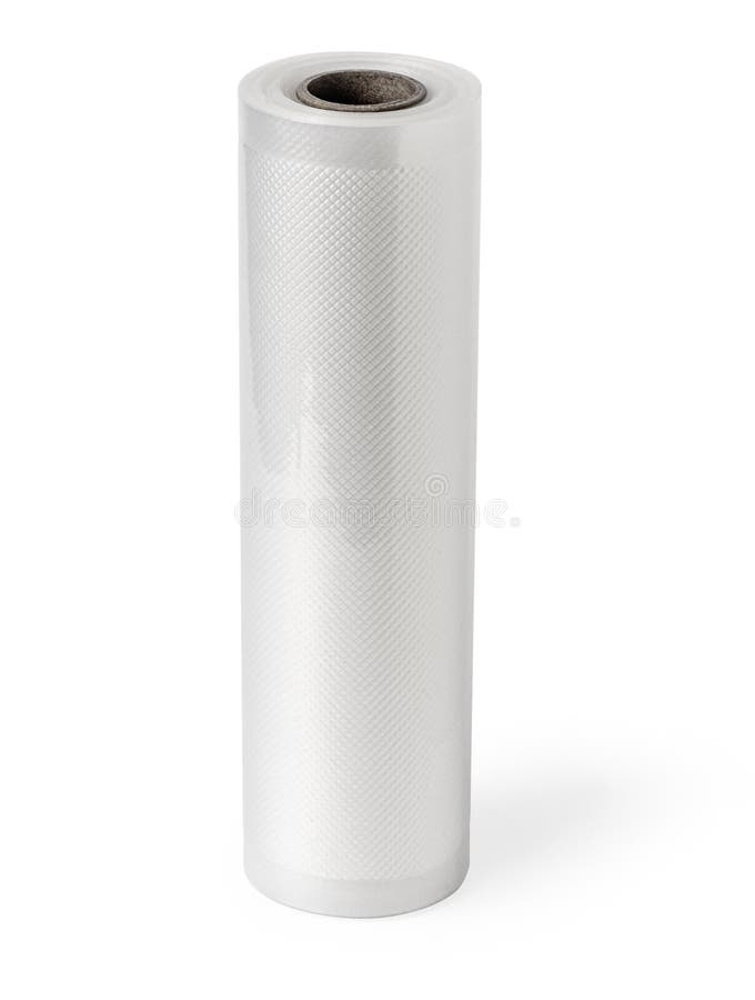 Plastic Packing Wrap Film Isolated Stock Image - Image of cellophane ...