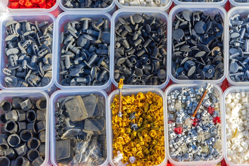 Plastic Parts Screws stock photo. Image of parts, selection - 236016390