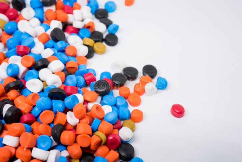 Plastic pellet stock photo. Image of dyed, batch, pellets - 99742842