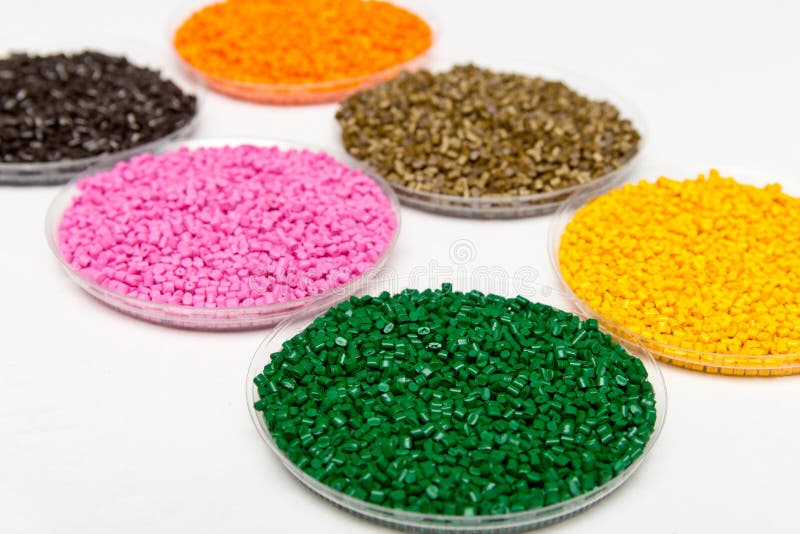 Colored plastic pellets stock image. Image of drop, pattern - 28893515