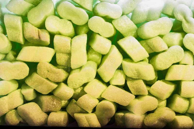 Plastic Pieces for Packaging Stock Photo - Image of wrapping, packaging ...