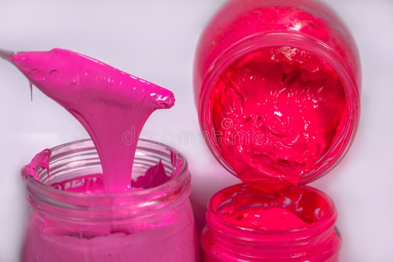 Plastic Pink Color Trends Discover the World Stock Photo - Image of ...