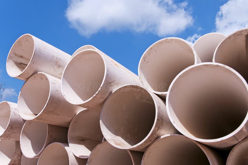 Plastic pipe stock image. Image of pipework, barrel, pipes - 24708877
