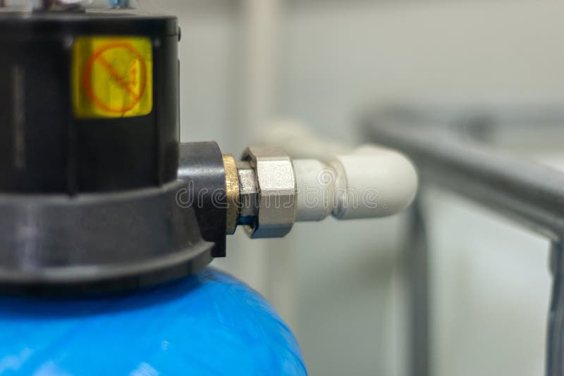 Plastic Pipes of Fresh Water Circulation Systems Stock Photo - Image of ...