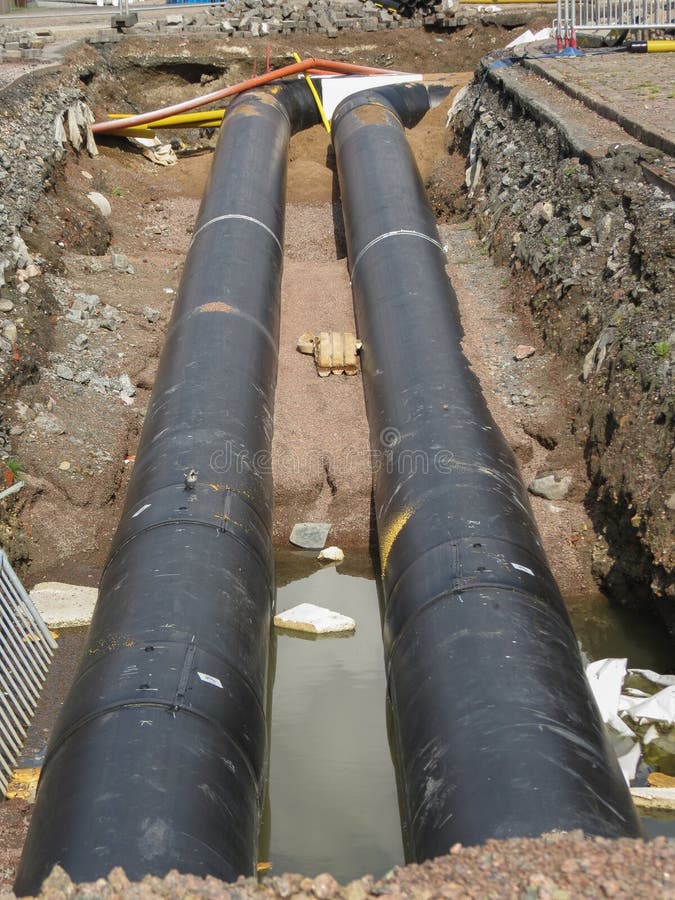 Plastic pipe perspective stock image. Image of plastic - 163553393